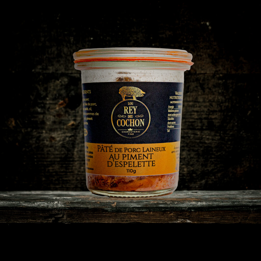 Pâté de porc laineux au piment d’Espelette - Lou Rey du Mouchon